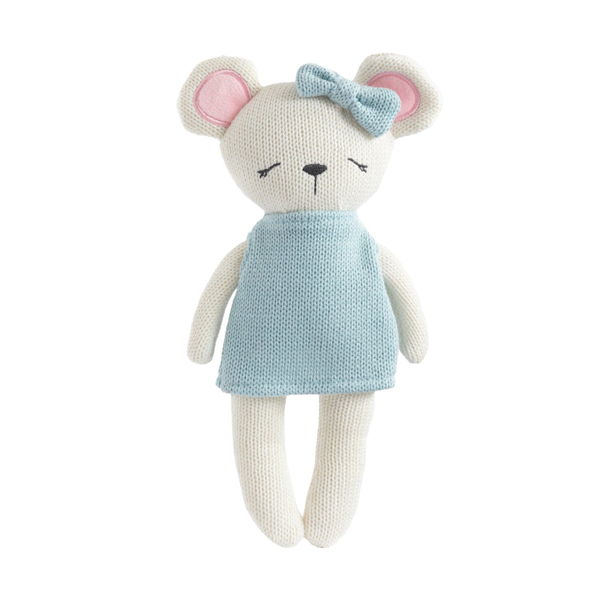 Knitted Animal Toy - Molly the Mouse – Mockingbird Lounge
