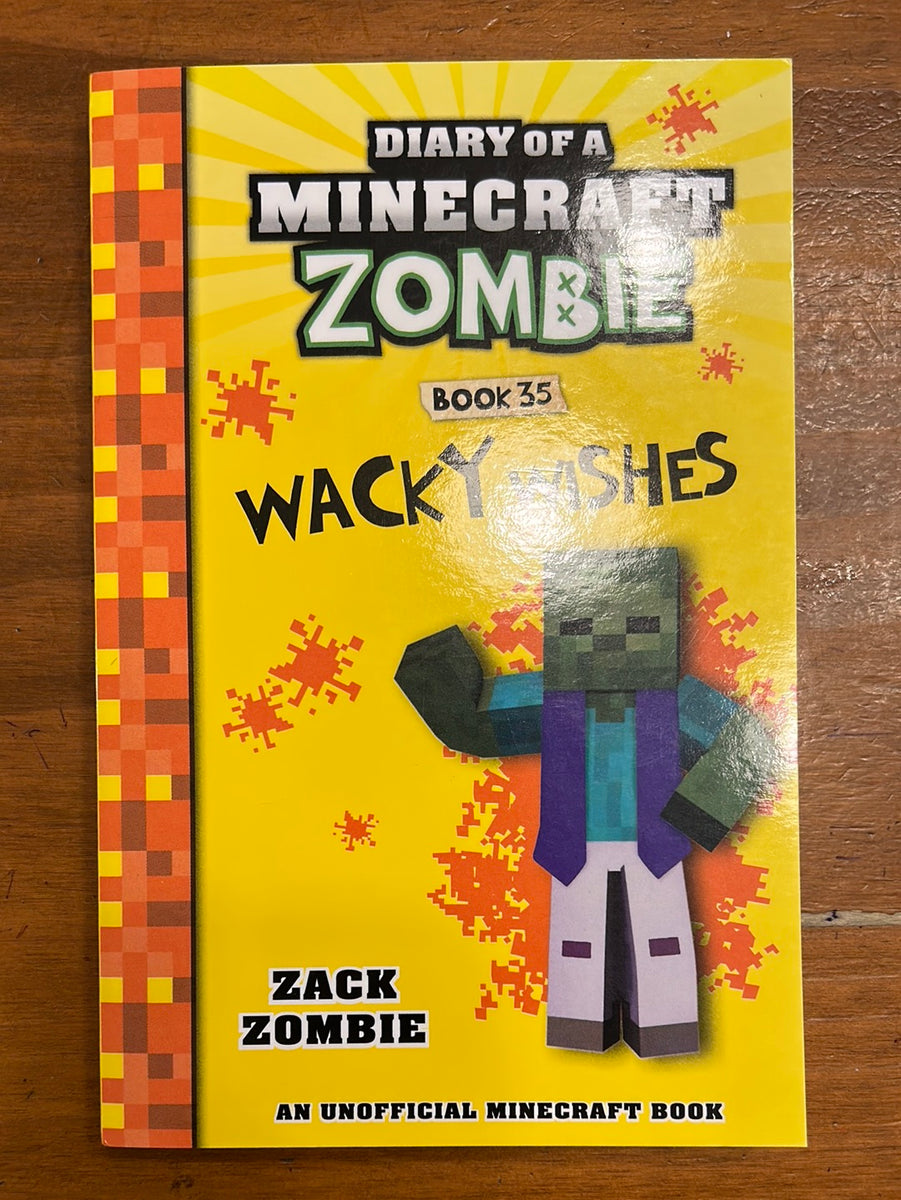 Zombie, Zack - Diary of a Minecraft Zombie 35 Wacky Wishes (Paperback ...