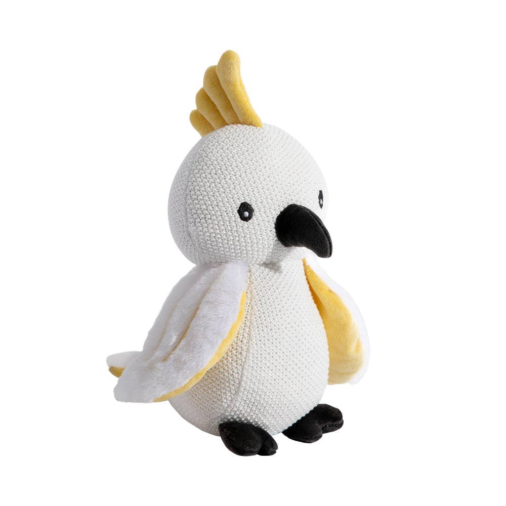 Knitted Toy - Colin the Cockatoo – Mockingbird Lounge