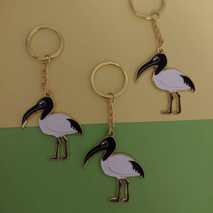 Patch Press Keychain - Bin Chicken – Mockingbird Lounge