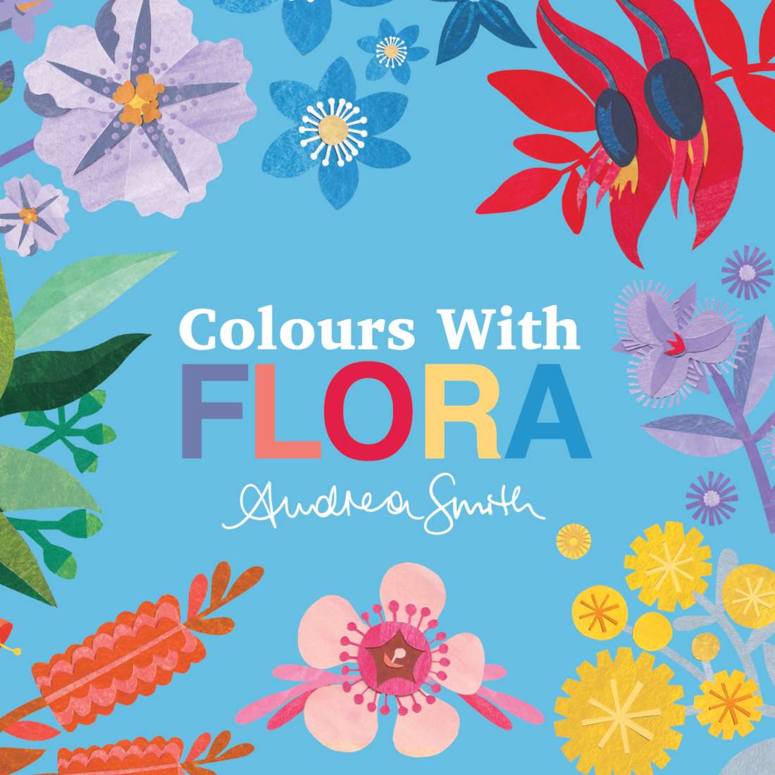 Board Book - Smith, Andrea - Colours with Flora – Mockingbird Lounge