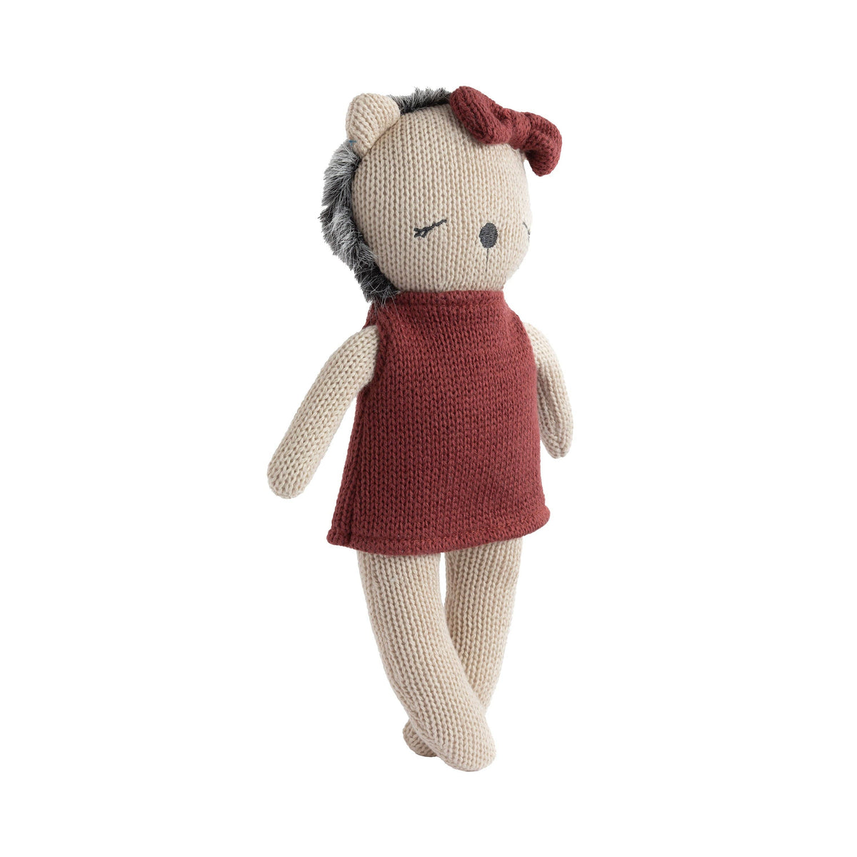 Knitted Animal Toy - Helen the Hedgehog – Mockingbird Lounge