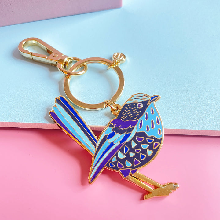 Braw Keychain - Splendid Fairy Wren – Mockingbird Lounge