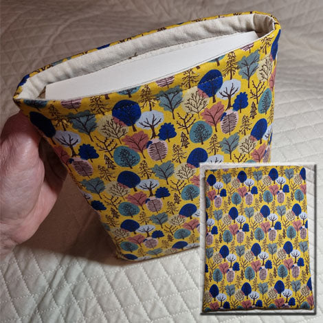 Stitch Shelf Book Sleeve - Autumn Trees – Mockingbird Lounge