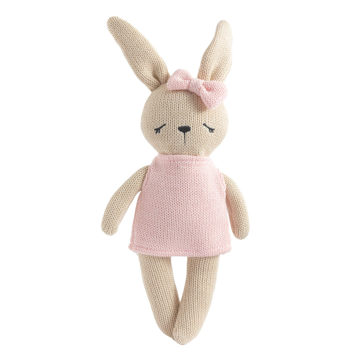 Knitted Animal Toy - Bella the Bunny – Mockingbird Lounge