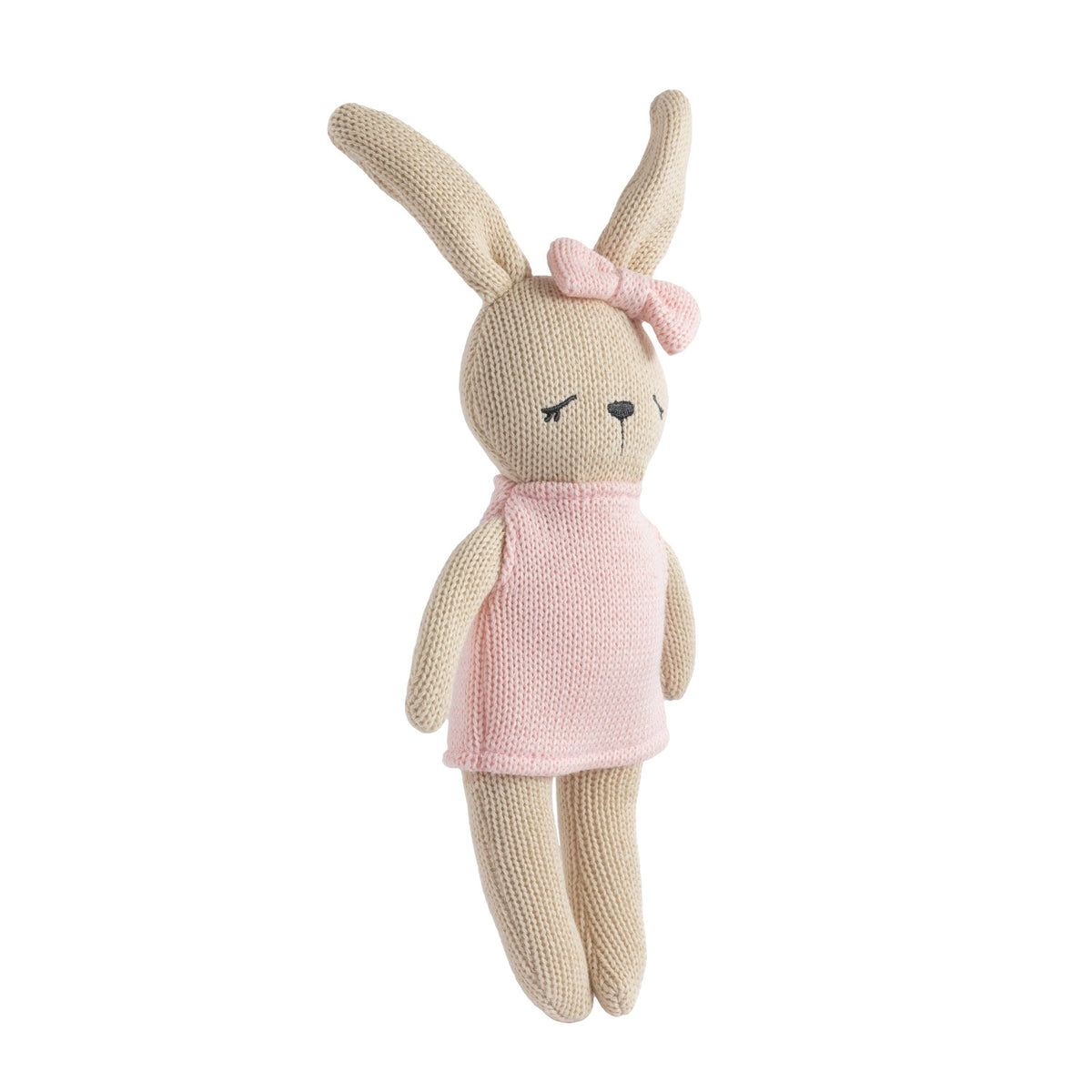Knitted Animal Toy - Bella the Bunny – Mockingbird Lounge