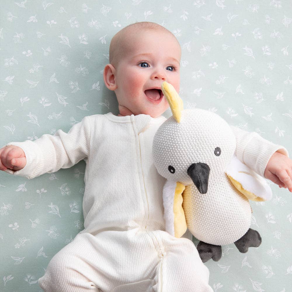 Knitted Toy - Colin the Cockatoo – Mockingbird Lounge