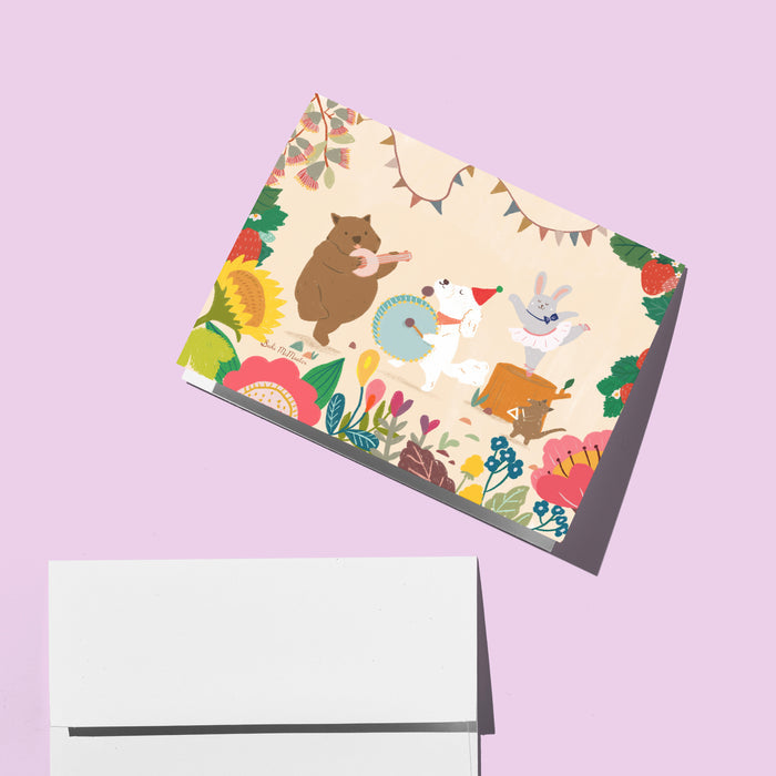 Suki McMaster Card - Daisy Party – Mockingbird Lounge