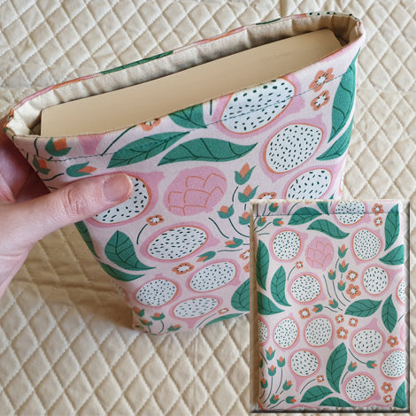 Stitch Shelf Book Sleeve - Dragonfruit – Mockingbird Lounge