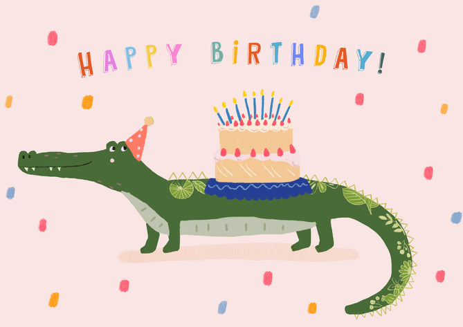 Suki McMaster Card - Crocodile – Mockingbird Lounge