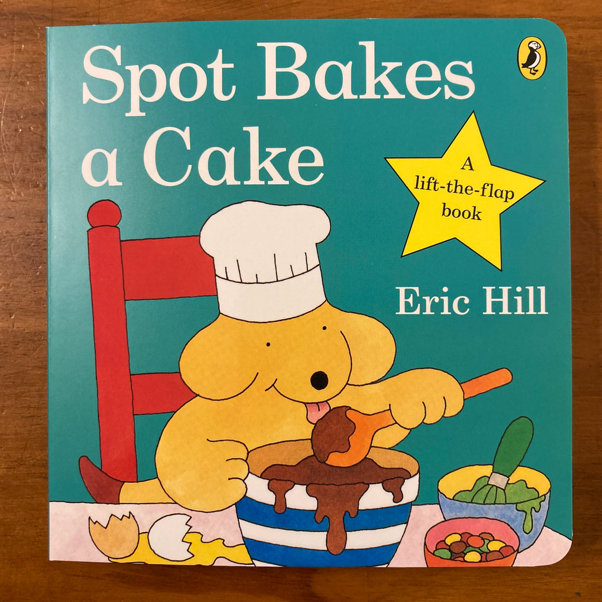 Hill, Eric - Spot Bakes a Cake (Board Book) – Mockingbird Lounge