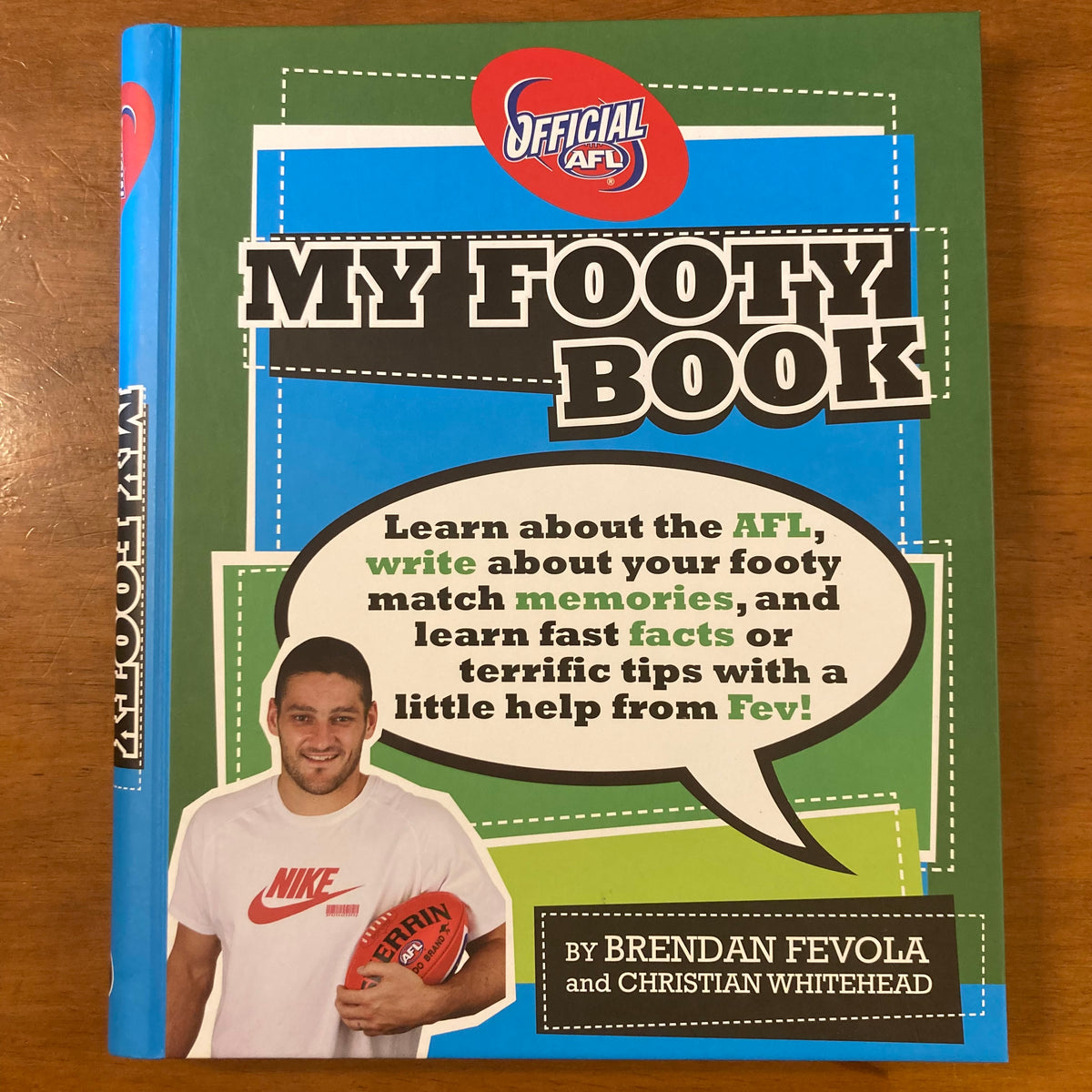 Official AFL - My Footy Book (Hardcover) – Mockingbird Lounge