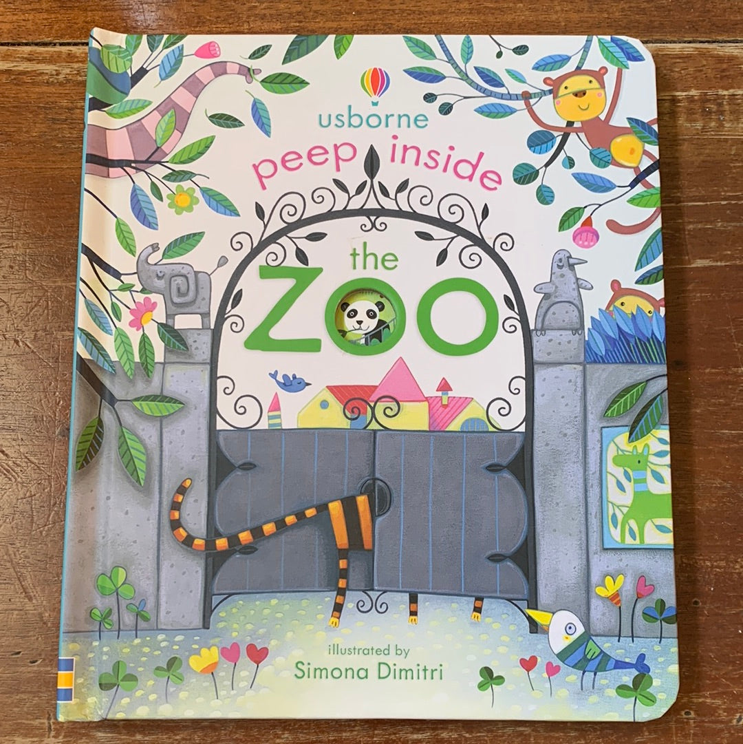Usborne - Peep Inside the Zoo (Board Book) – Mockingbird Lounge